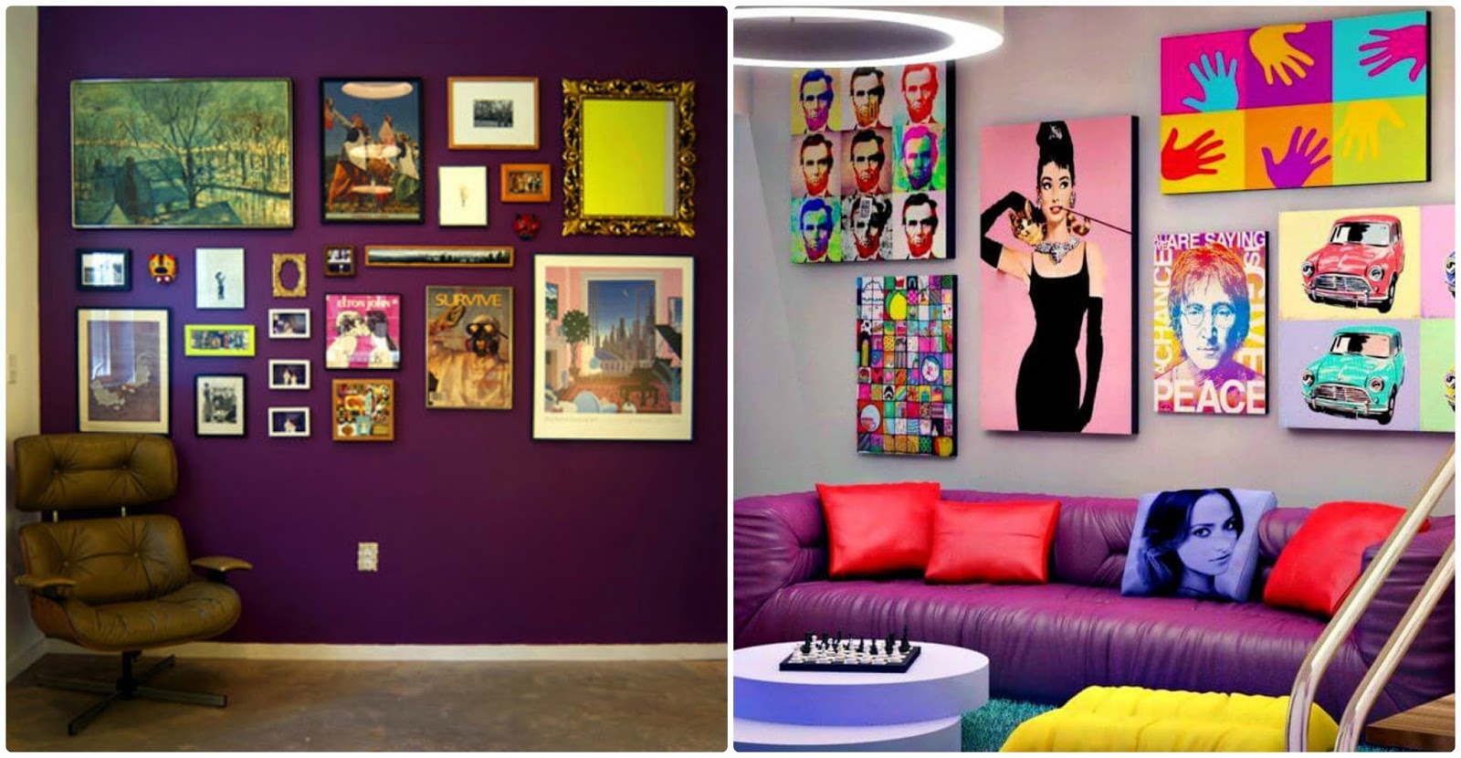 Tati Tavares: Decor: Parede de Quadros