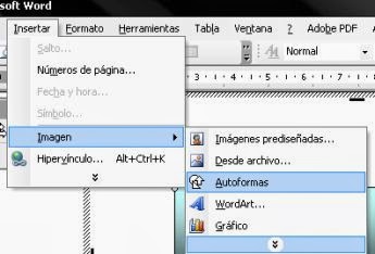 Informatica: Autoformas en Word