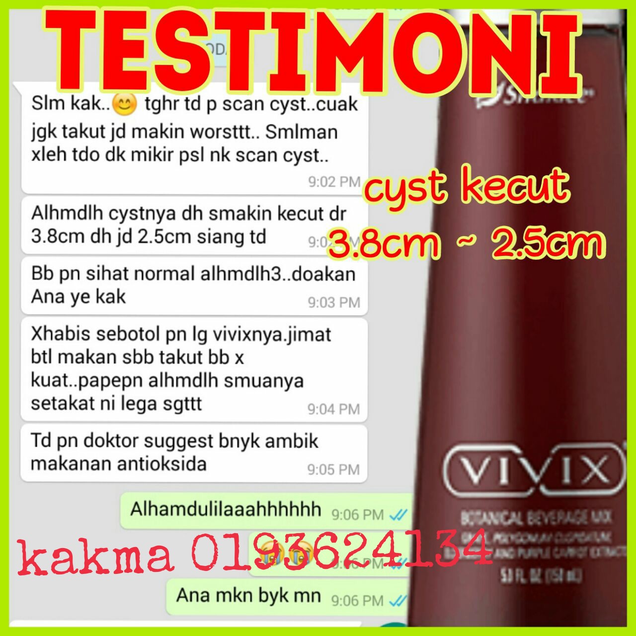 KakmaStory: TANDA TANDA CYST DAN CARA KECUTKAN SERTA HILANG CYST