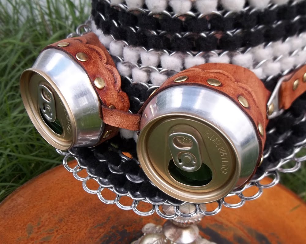 All Things Crafty: Steampunk on the Cheap - DIY goggles from stuff you have