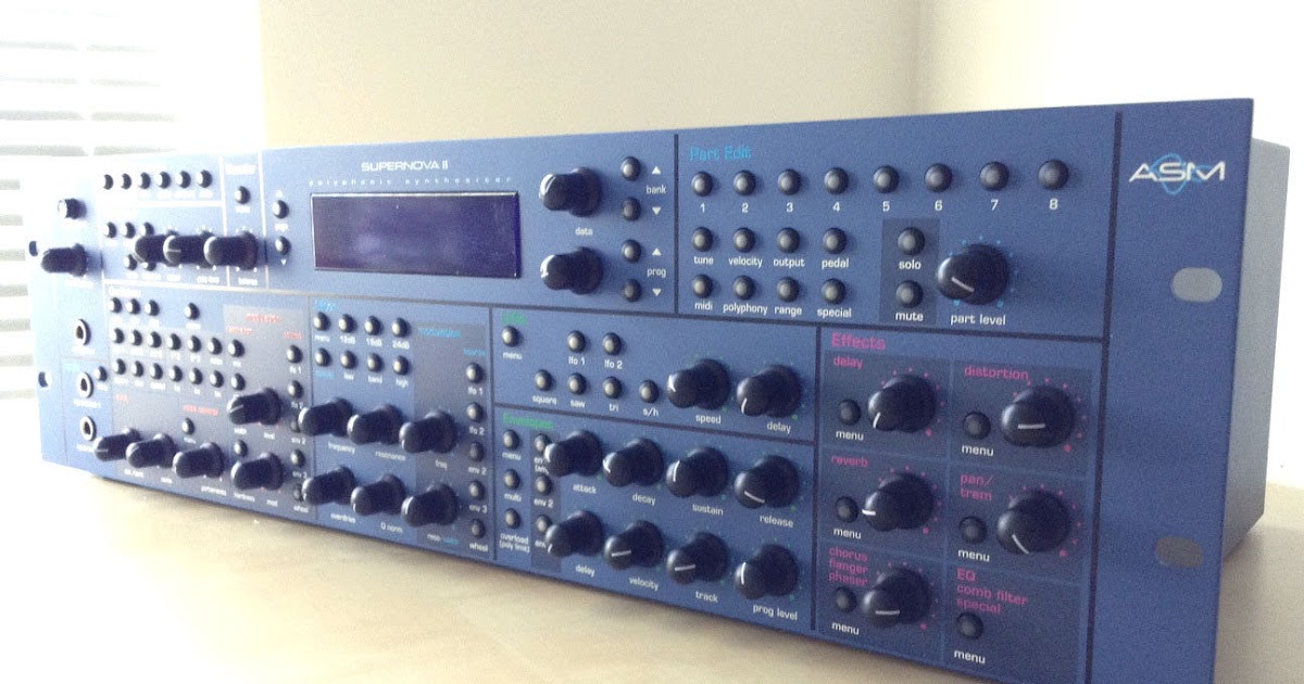 MATRIXSYNTH-B: Novation Supernova II 2 Rack Synthesizer Module - 36 ...