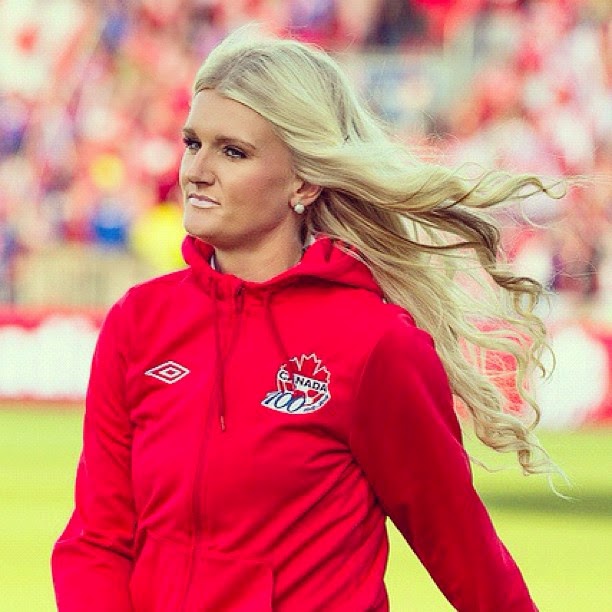 Beauty Girls In Football: Kaylyn Kyle - Canada Soccer Player