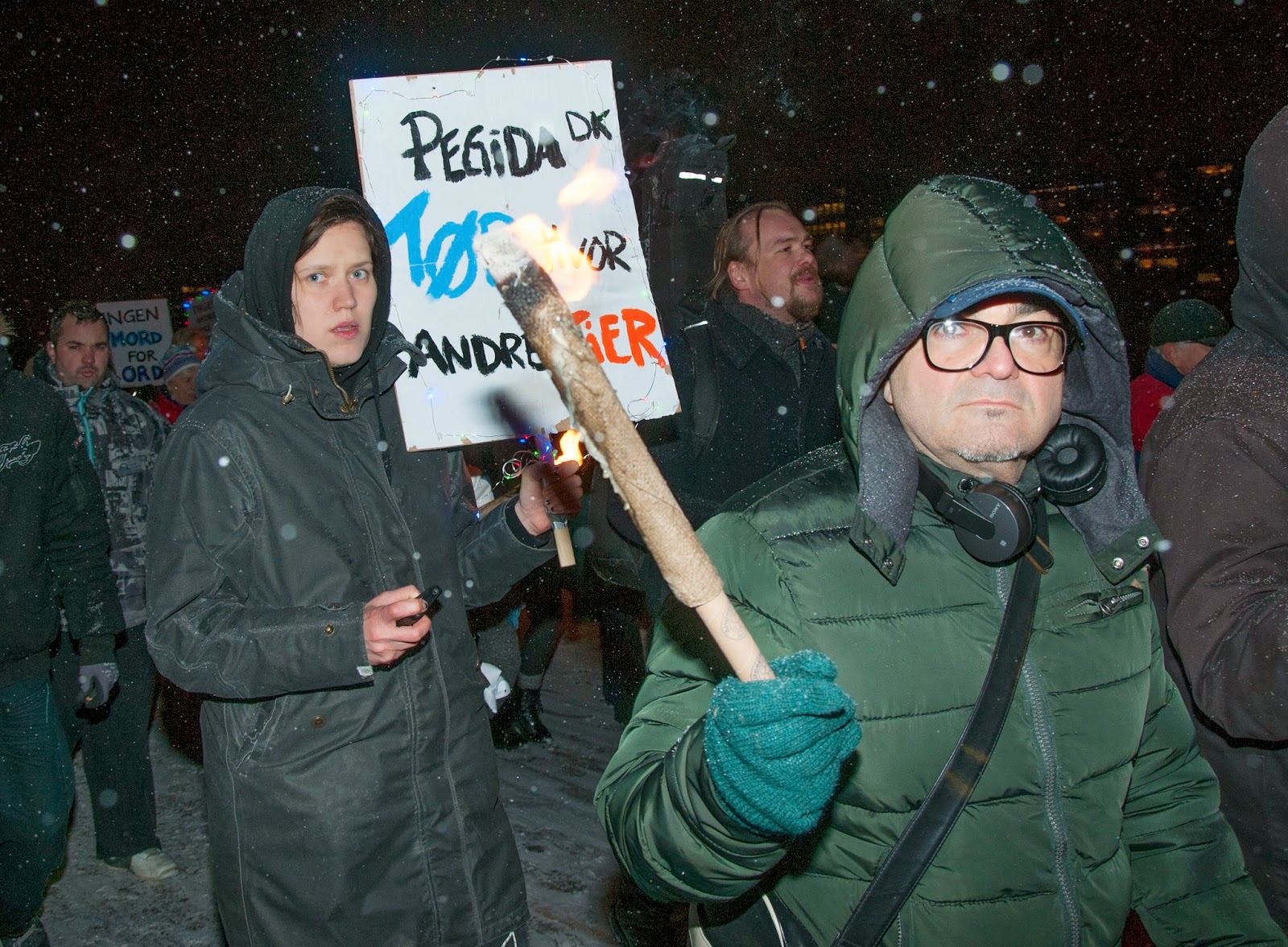 The Peoples Underground: Danish Activists Protest Radical Islamic ...
