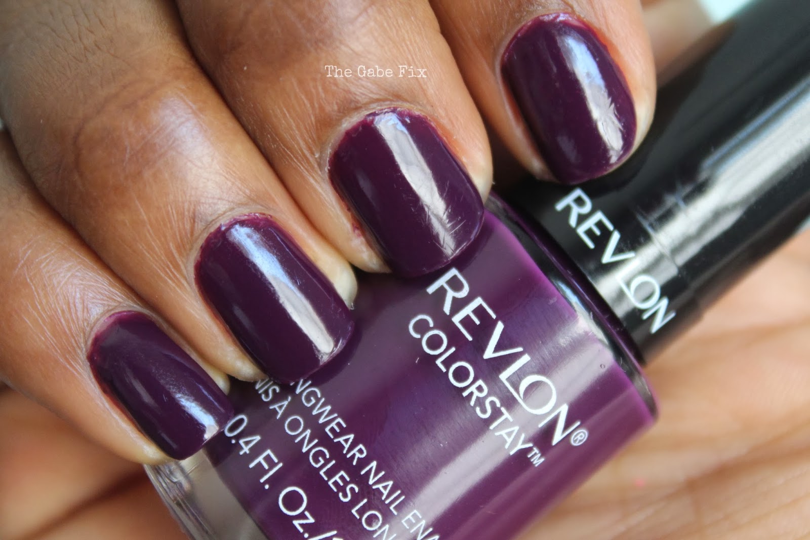 Manicure Monday - Bold Sangria - The Gabe Fix