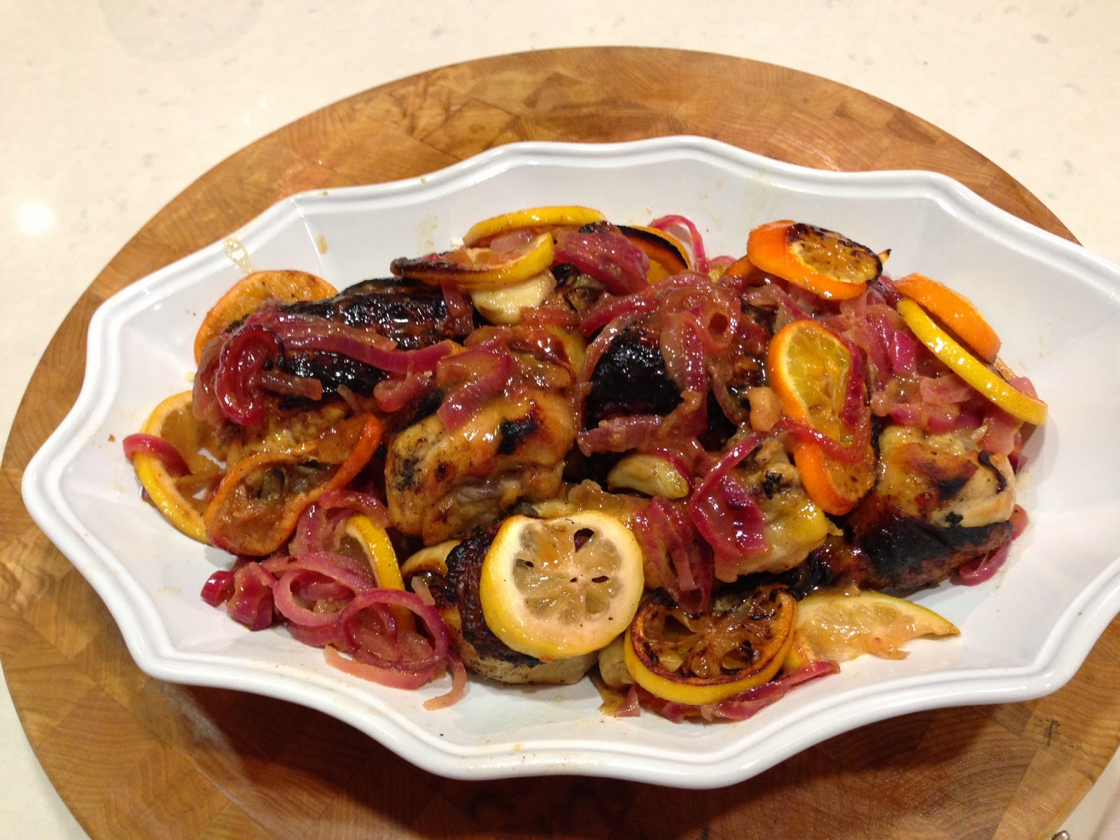 Accounting For All My Blessings: Citrus-Roasted Chicken With Grand Marnier