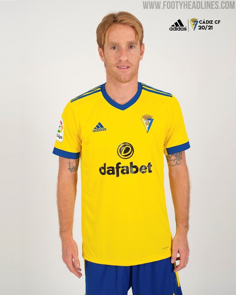 Cádiz 20-21 La Liga Home & Away Kits Released - Footy Headlines