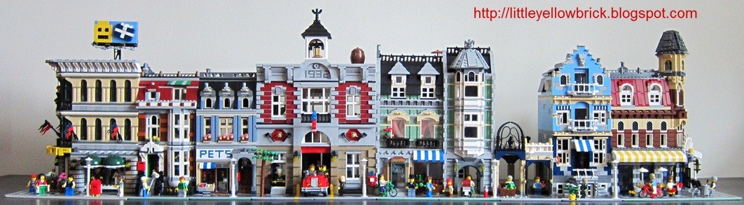 Little Yellow Brick - A Lego Blog: Our Growing Lego Modular Town - Six ...