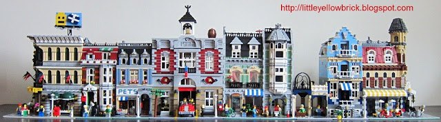 Little Yellow Brick - A Lego Blog: Our Growing Lego Modular Town - Six ...