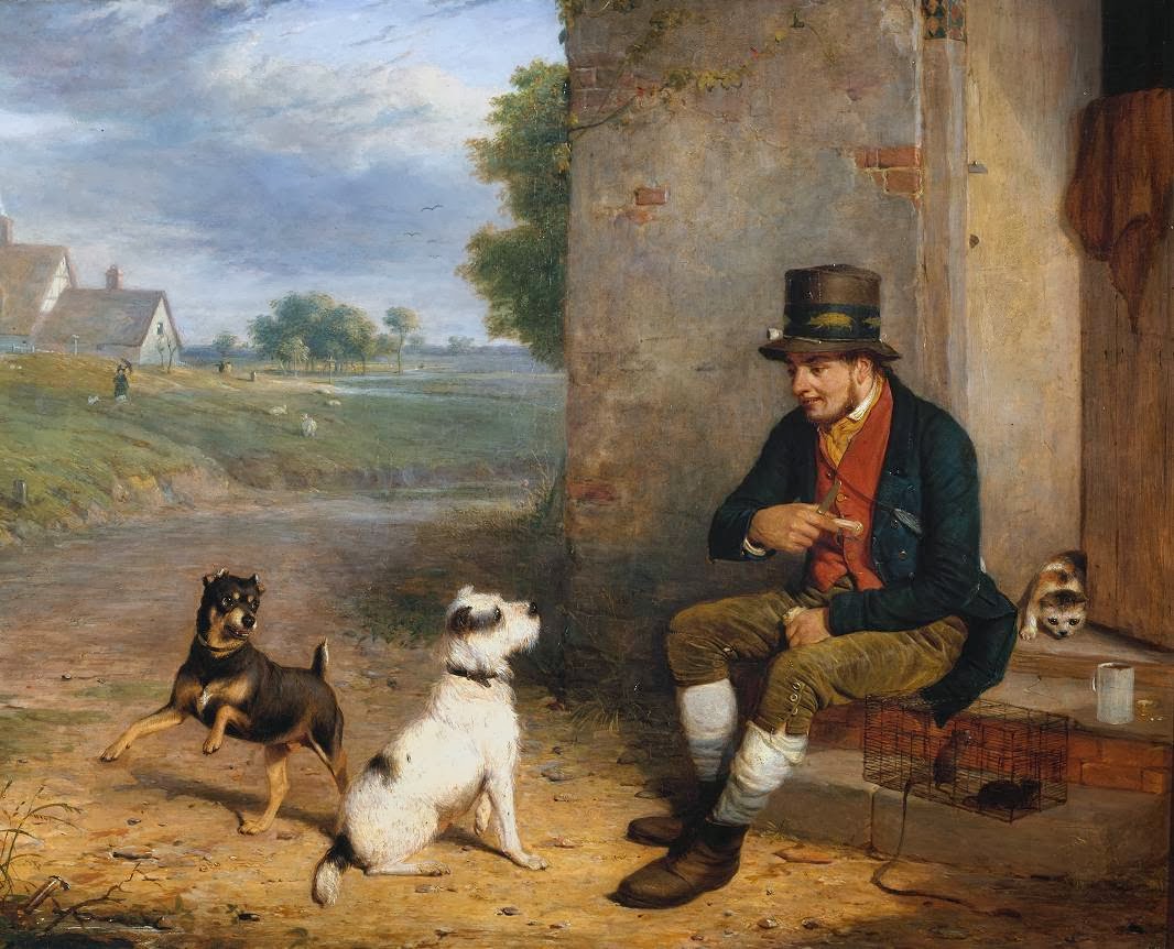 Victorian British Painting: Dog paintings