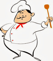 Welcome: Art Line Drawing ~ Chef ~ Cook