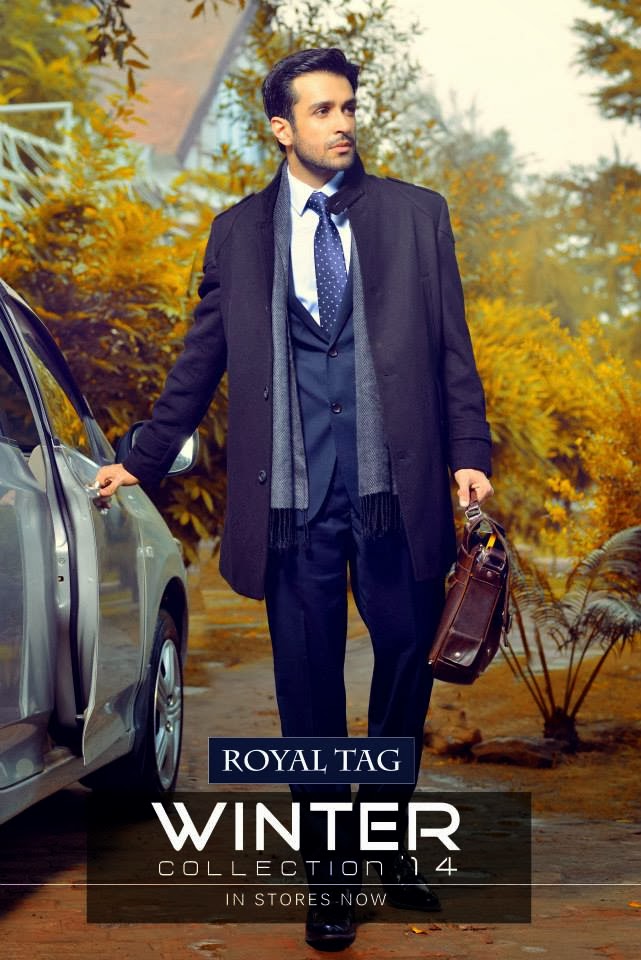 Men Winter Collection 2013-14 By Royal Tag | Pant Coat Collection for ...
