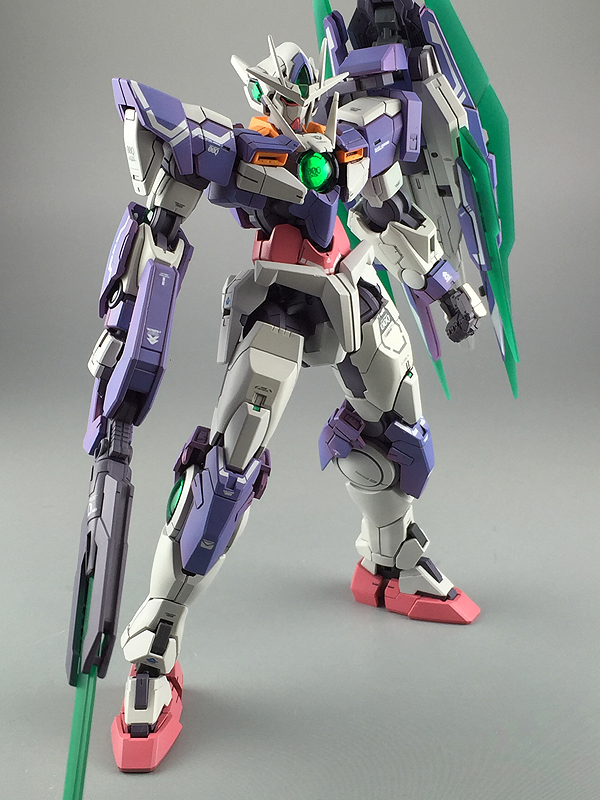 GUNDAM GUY: RG 1/100 00 Qan[T] - Painted Build