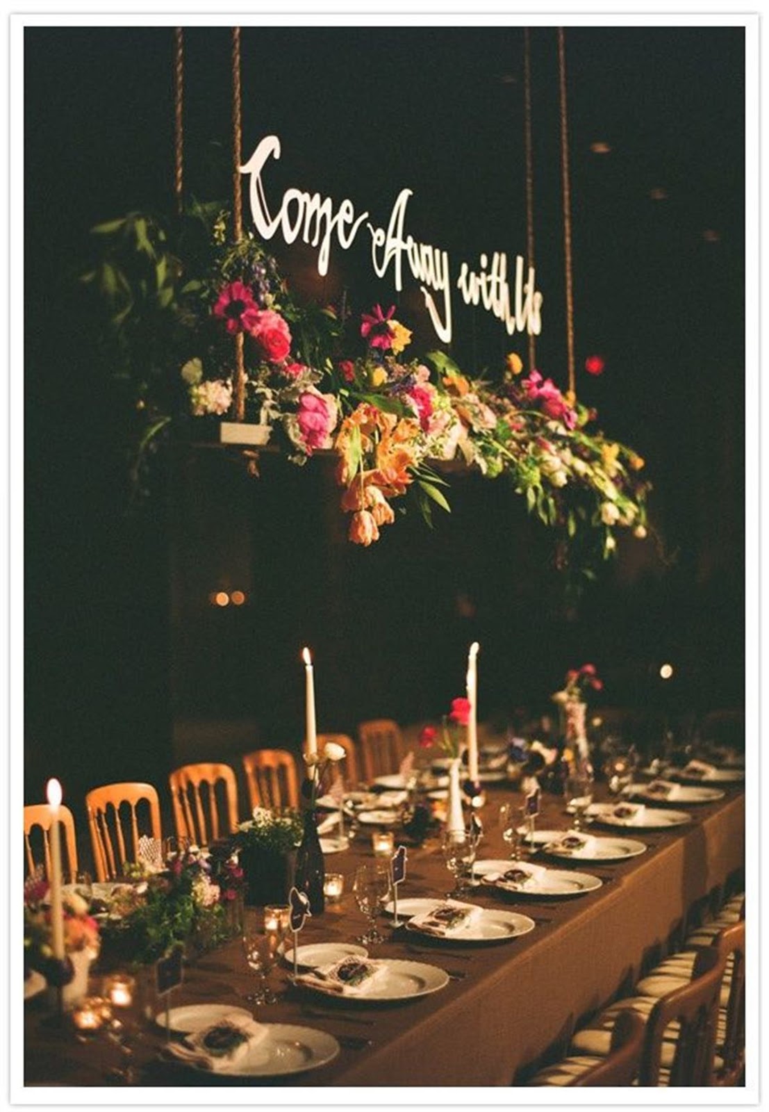 THE FLOWER GARDEN : Beautiful Hanging center Pieces