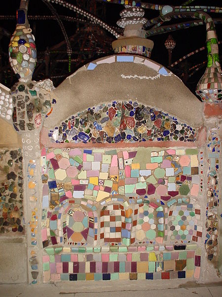 History, Los Angeles County: Watts Towers as Mosaic Art