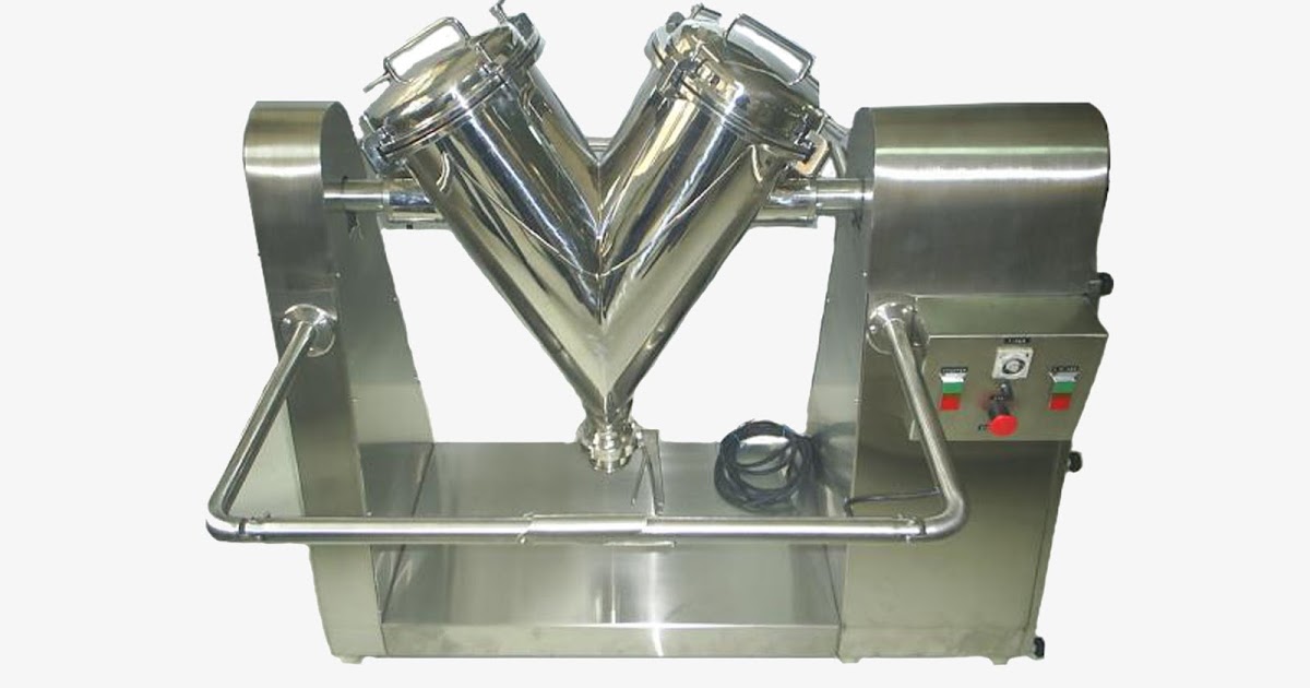 MESIN INDUSTRI FARMASI: MESIN V - MIXER