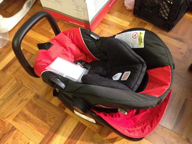 紐約臺北: Britax B-Ready Stroller 2012以及Britax Chaperone Infant Car Seat