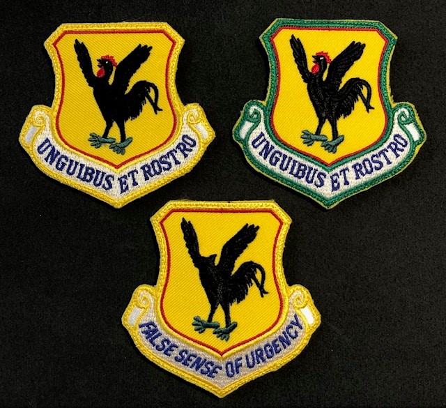 THE USAF RESCUE COLLECTION: USAF 18th Wing / Green Feet / PJ / Patch Set