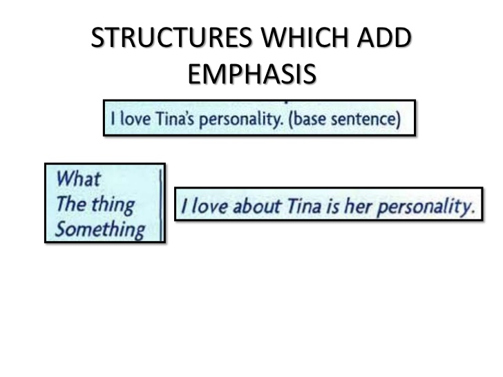 B2IsJustTheBeginning: Advanced Grammar: How to express Emphasis (1)