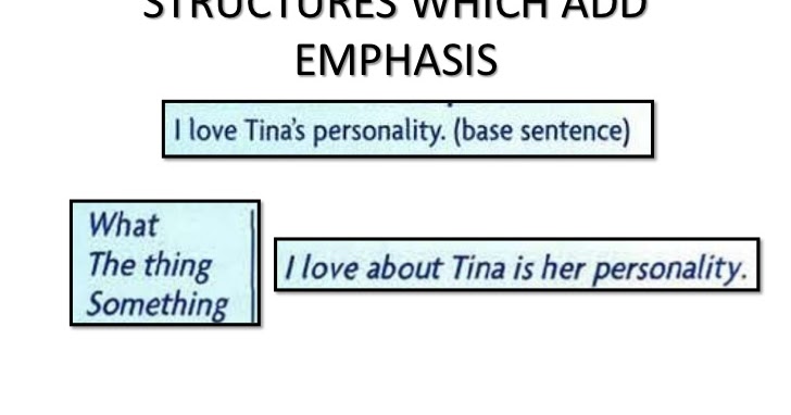 B2IsJustTheBeginning: Advanced Grammar: How to express Emphasis (1)