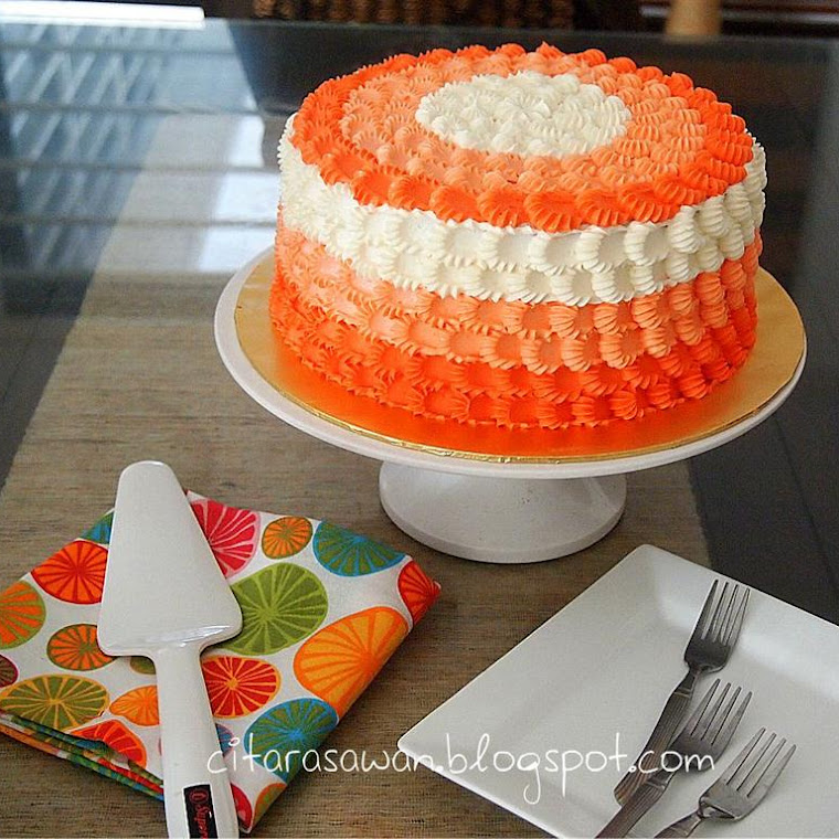 Tempahan Red Velvet Ombre Petal Cake ~ Must Read!