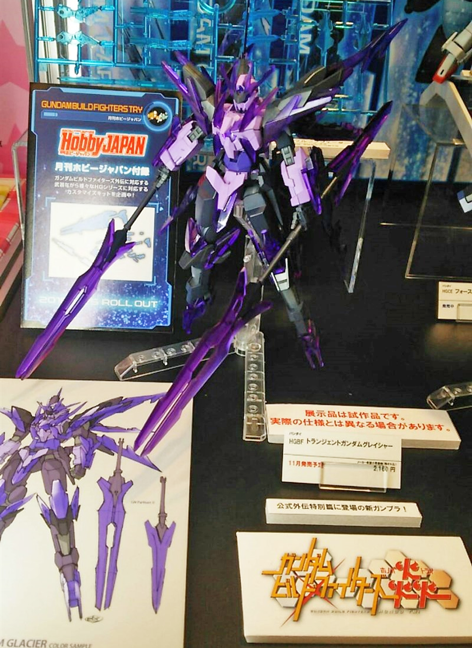 GUNDAM GUY: HGBF 1/144 Transient Gundam Glacier - On Display @ C3 Tokyo ...