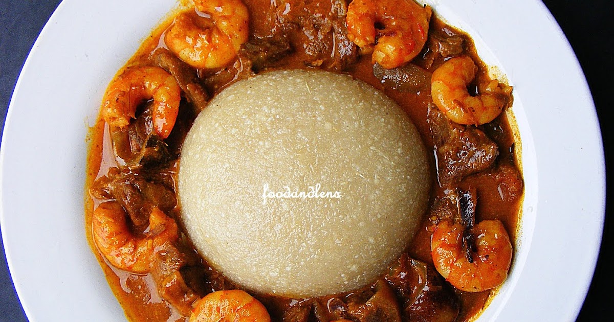 Food and lens: Eba And Ogbono