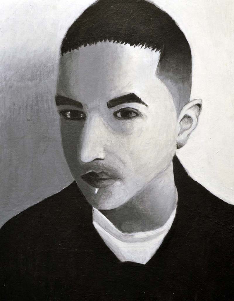 Student Art: Achromatic Portraits
