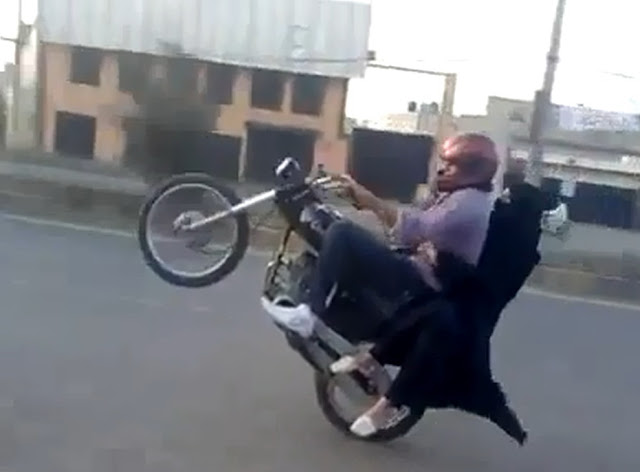 FunChoice: Boy Wheeling on Bike With Girl