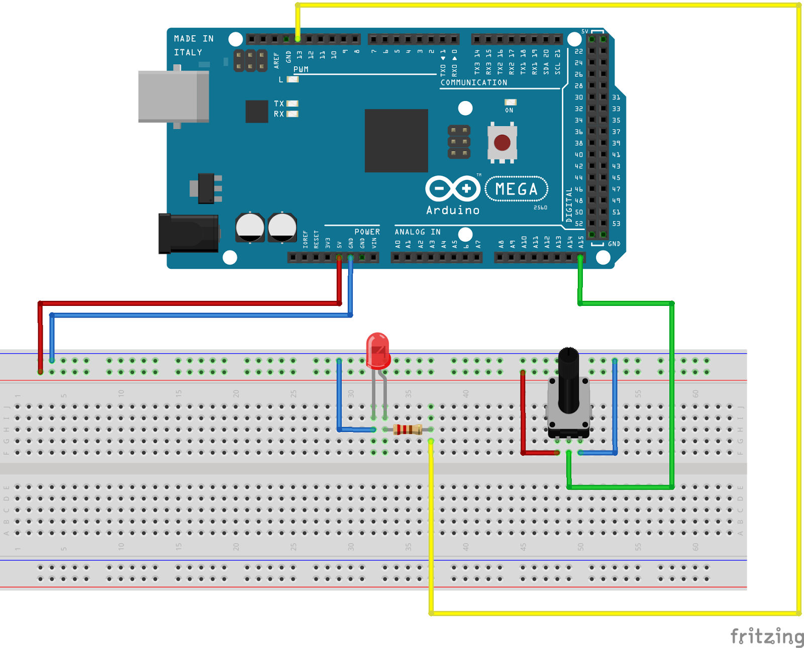 Arduino Para Crianças Lição 5 Poteciómetro E Portas Analógicas