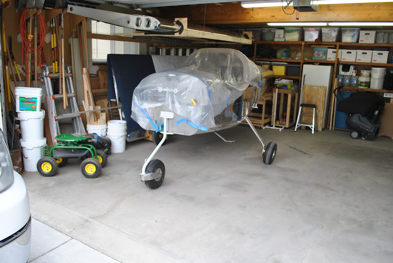 RV-12 Builder in Sandy, UT: Install Wing Rack and Other Changes