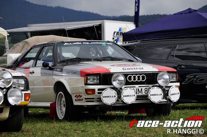 Gallery: Audi rally cars at Audi Sport Club Suisse Festival ~ Audi ...