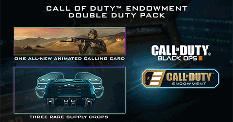 The Call of Duty Endowment Double Duty Calling Card Now Available For ...