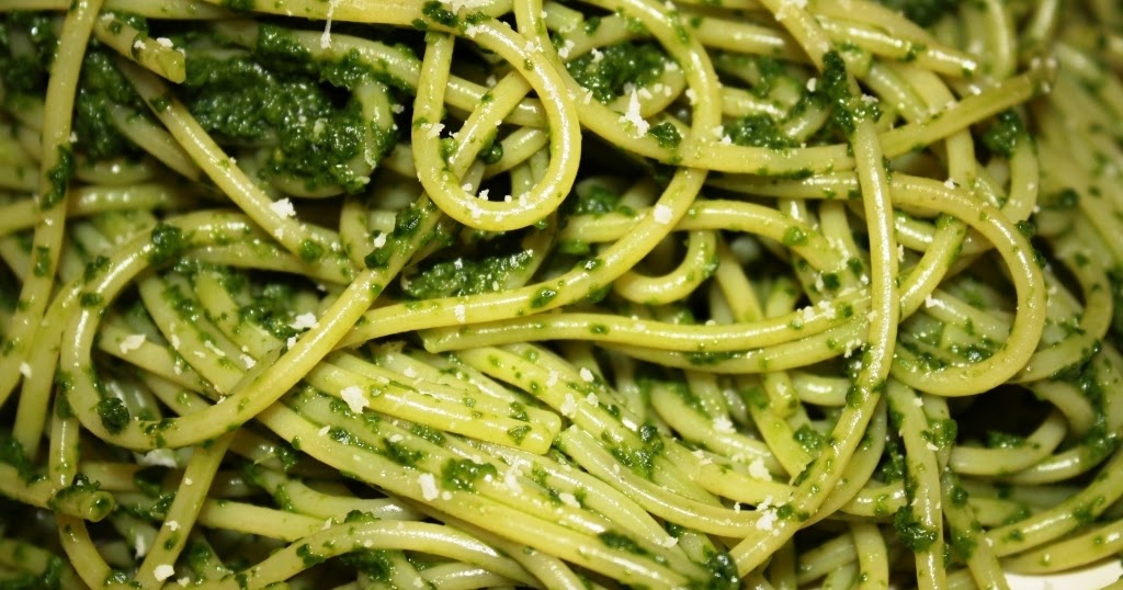 Move. Eat Healthy. Live Better.: PERUVIAN GREEN SPAGHETTI