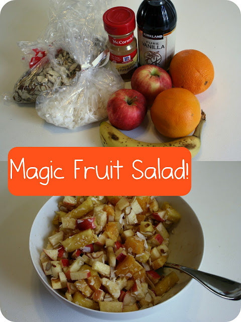 Magic salad step-by-step / Create / Enjoy
