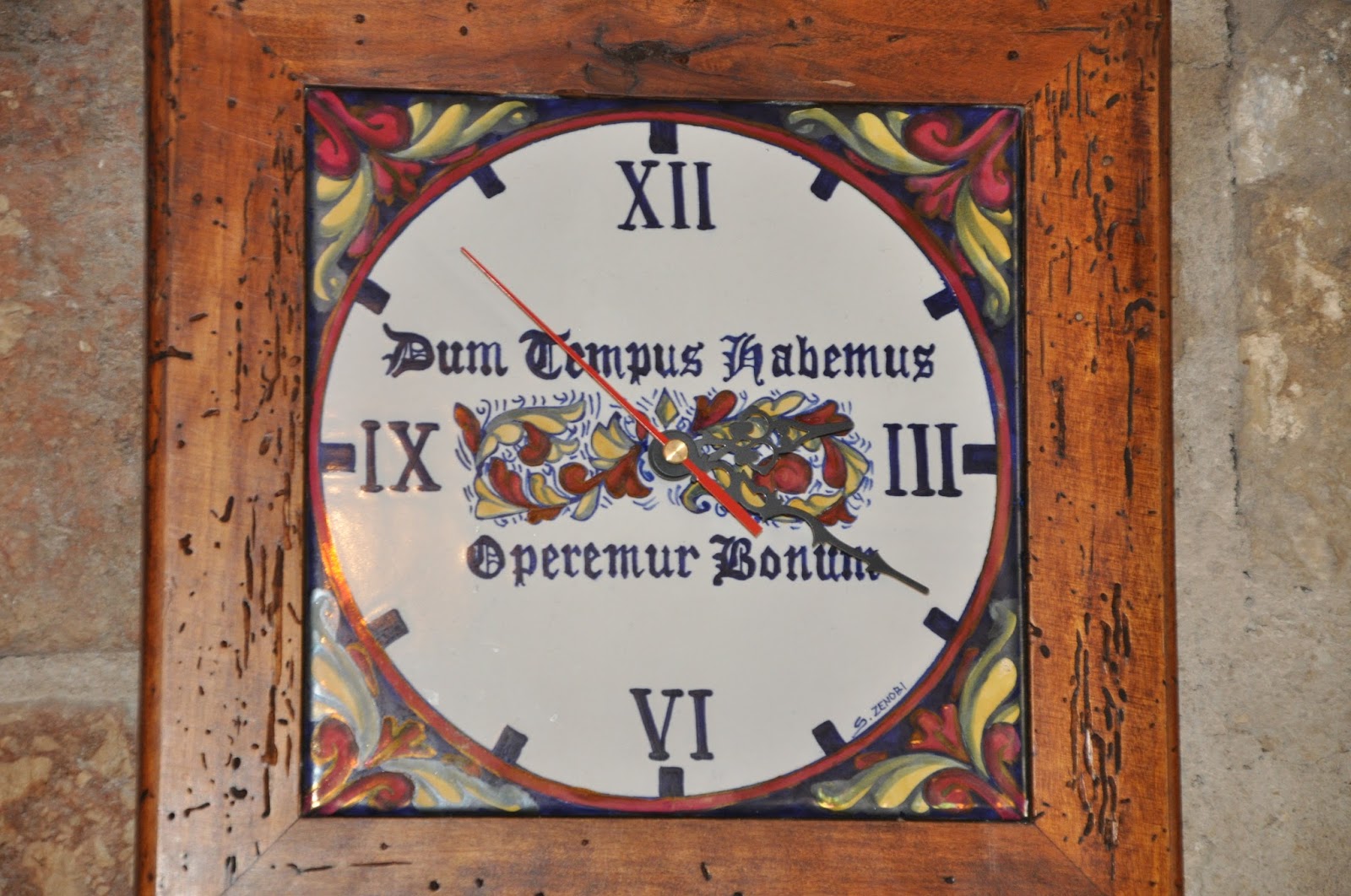 Orbis Catholicus Secundus: Catholic Clock: Dum Tempus Habemus Operemur ...