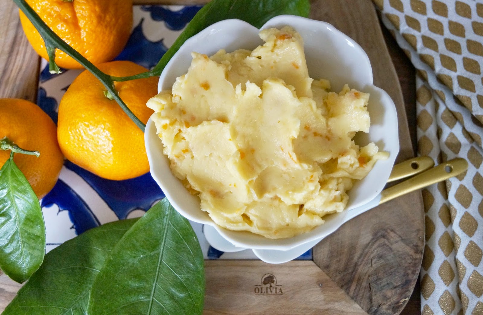 Don't Disturb This Groove: Mandarin Orange Butter