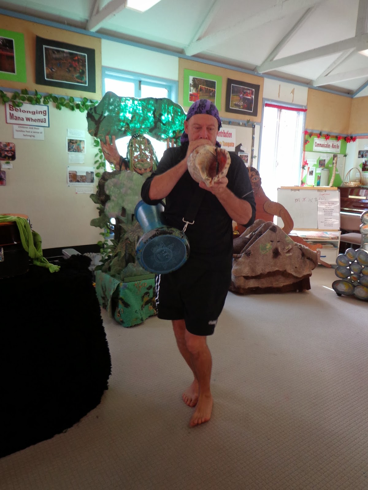 Welcome to Glamorgan Kindergarten Blog : Apo the Greedy Taniwha, Puppet