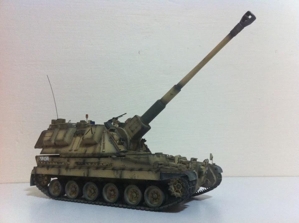 Kitter's Scale Models: 1/35 AS-90 Self Propelled Howitzer (155mm)