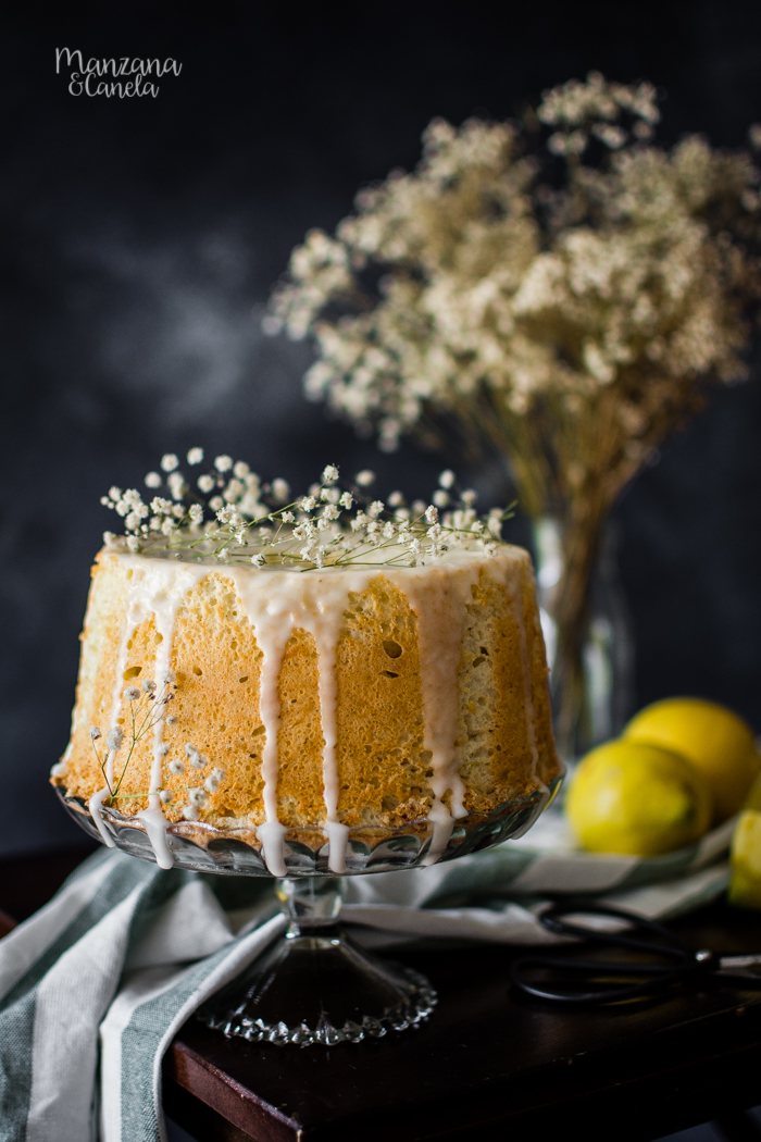 Manzana&Canela: Bizcocho Angel Food de limón