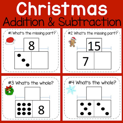 Christmas Math Activity | TheHappyTeacher