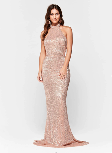 Stunning Rose Gold Dress Styling Ideas