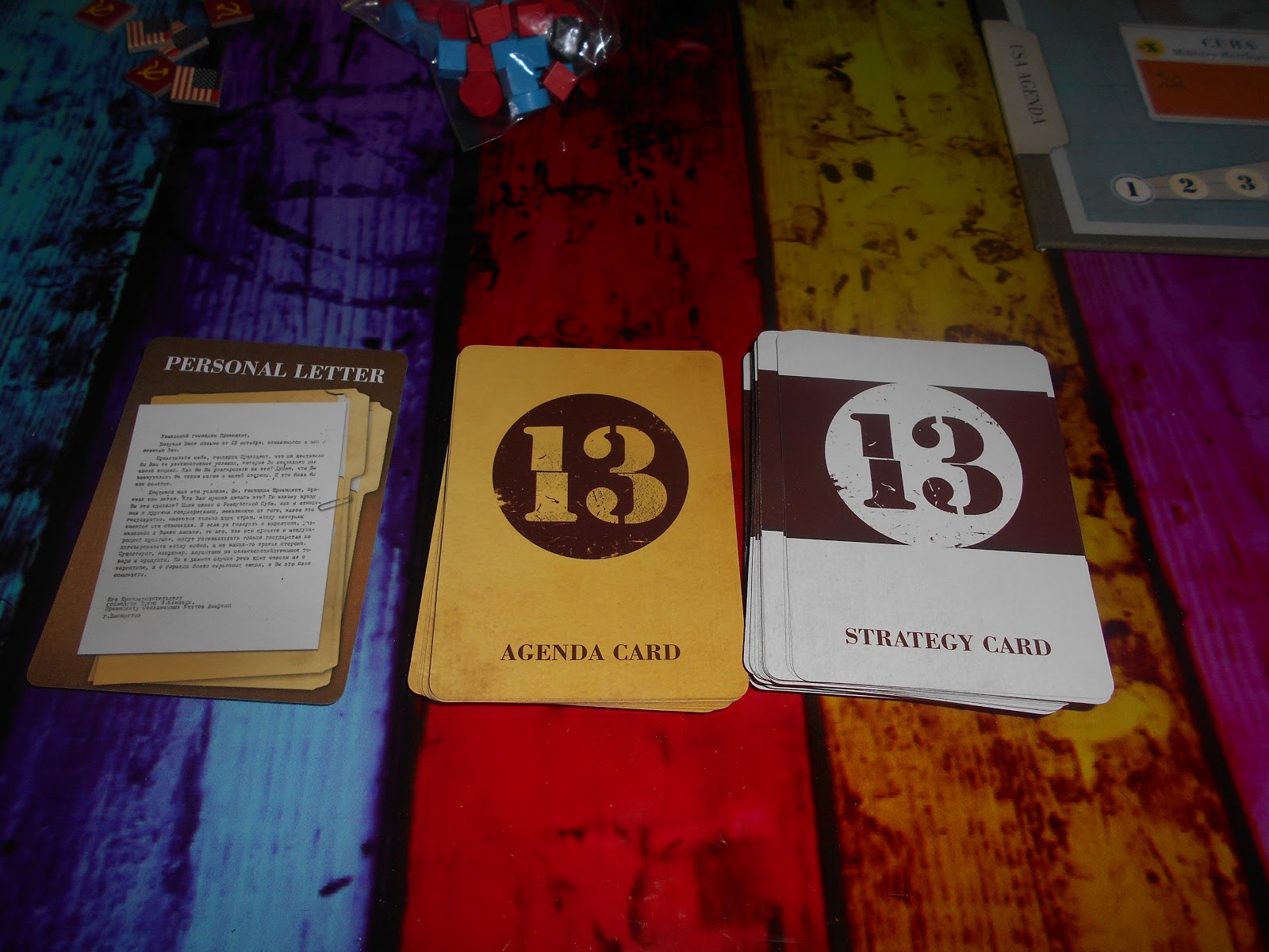 13 Days the Cuban Missile Crisis boardgame by Ultra Pro and Jolly Roger ...