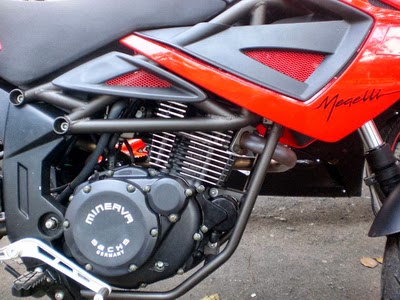 Modifikasi Minerva Sach Naked 250 - SPESIFIKASI SEPEDA MOTOR