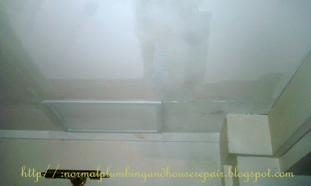 NORMAL PLUMBING: MENGGANTI SILING YANG BOCOR