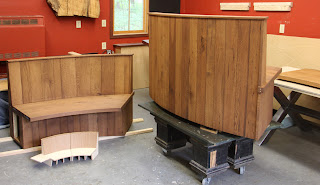 Dorset Custom Furniture - A Woodworkers Photo Journal: a custom curved ...