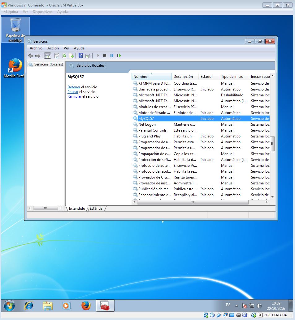 Comprobar que la instalación de mySQL funciona bien ~ alvlopmar Comprobar que la instalación de mySQL funciona bien ~ alvlopmar