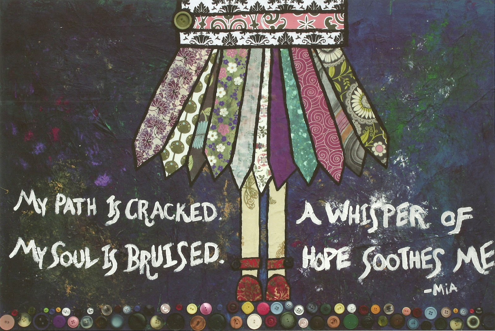 Holy Writing: what is the color of hope