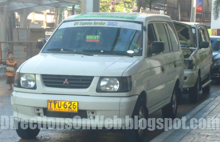 Directions on Web: UV & GT Express Van & FX Terminal At Lucky Chinatown ...