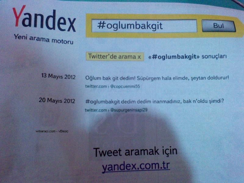 Yandex, Twitter Tweet'lerine El Attı! - Yandex Türkiye