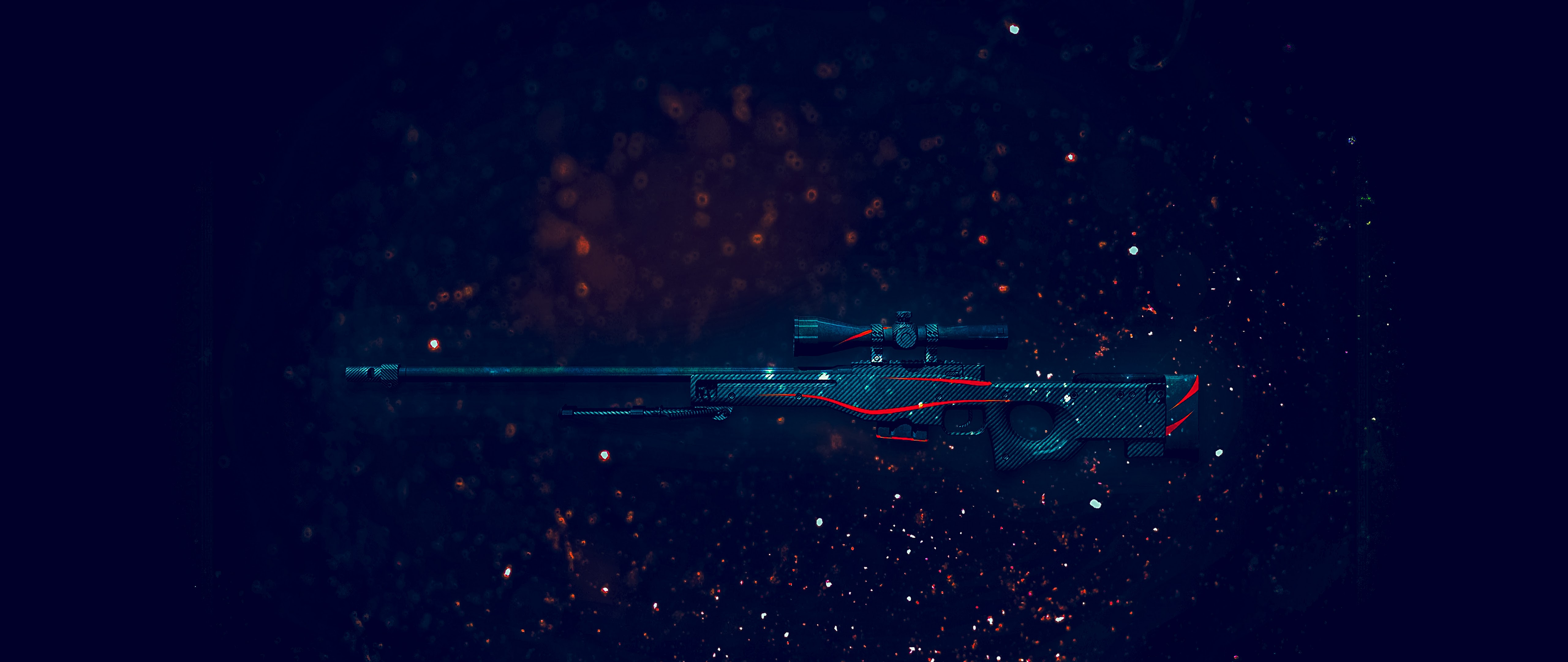 CS:GO, AWP, Redline, Skin, 4K, 3840x2160, #30 Wallpaper iPhone Phone